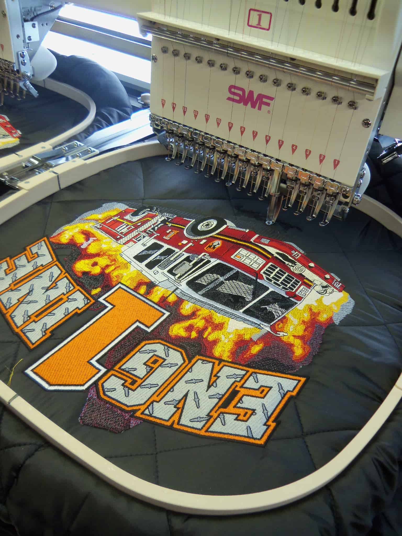 3D Embroidery with Puffy Foam