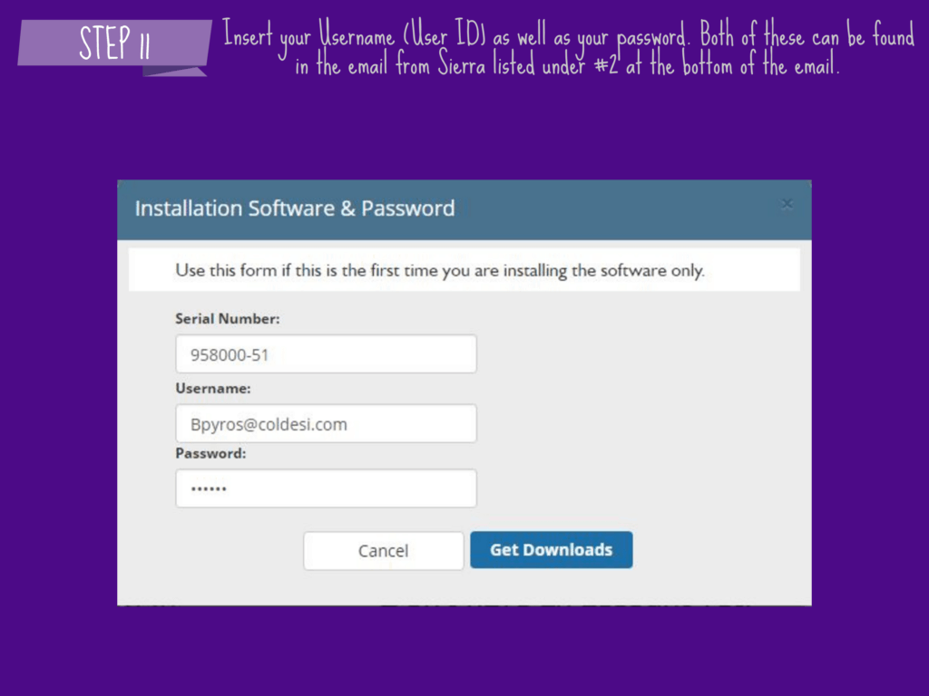 SEU Step By Step Download Instructions
