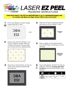 DFX Laser Paper Guide - Learning Center