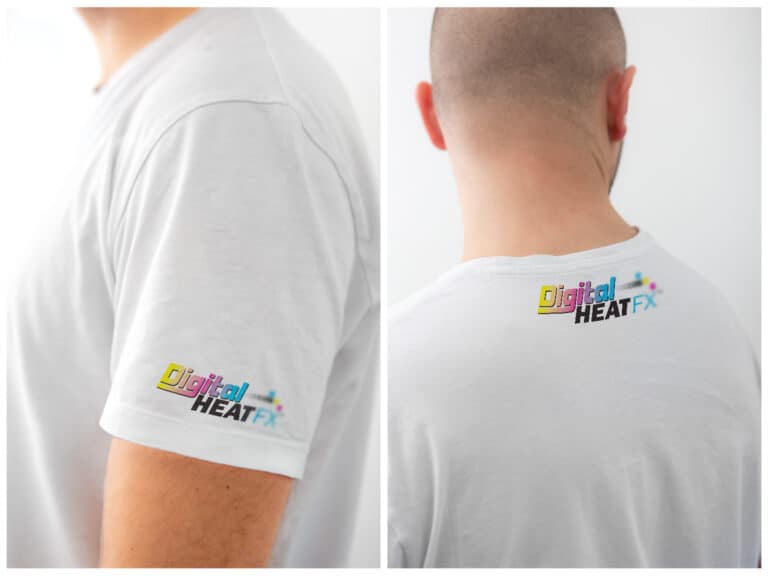 HTV Size Chart for Logos - Transfer Paper