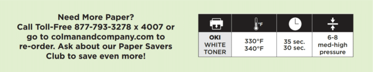 EZ Peel ONE STEP Paper - Learning Center