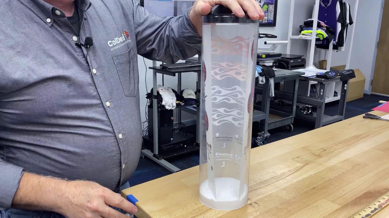 How-to-add-powder-to-the-printed-sheet - Learning Center