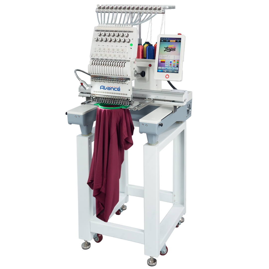 Avance 15 Needle Commercial Embroidery Machine | Colman and Company