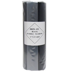 Black Fusible Mesh Stabilizer 12x25 Yd Roll | Colman and Company