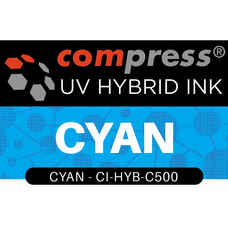 Compress UV HYBRID Cyan 500ml | Colman and Company