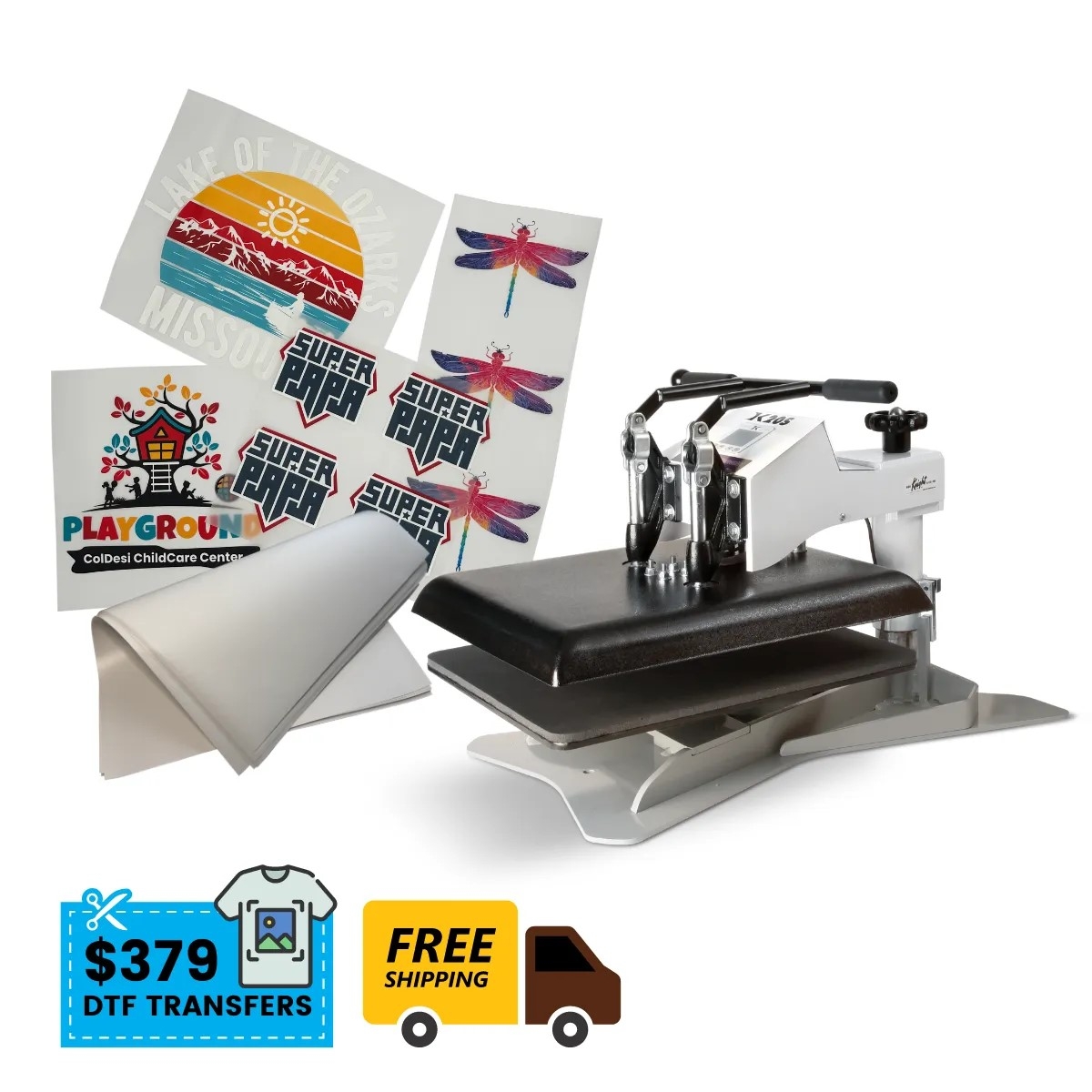 DTF Transfer Heat Press - Geo Knight DK20S | Colman and Company