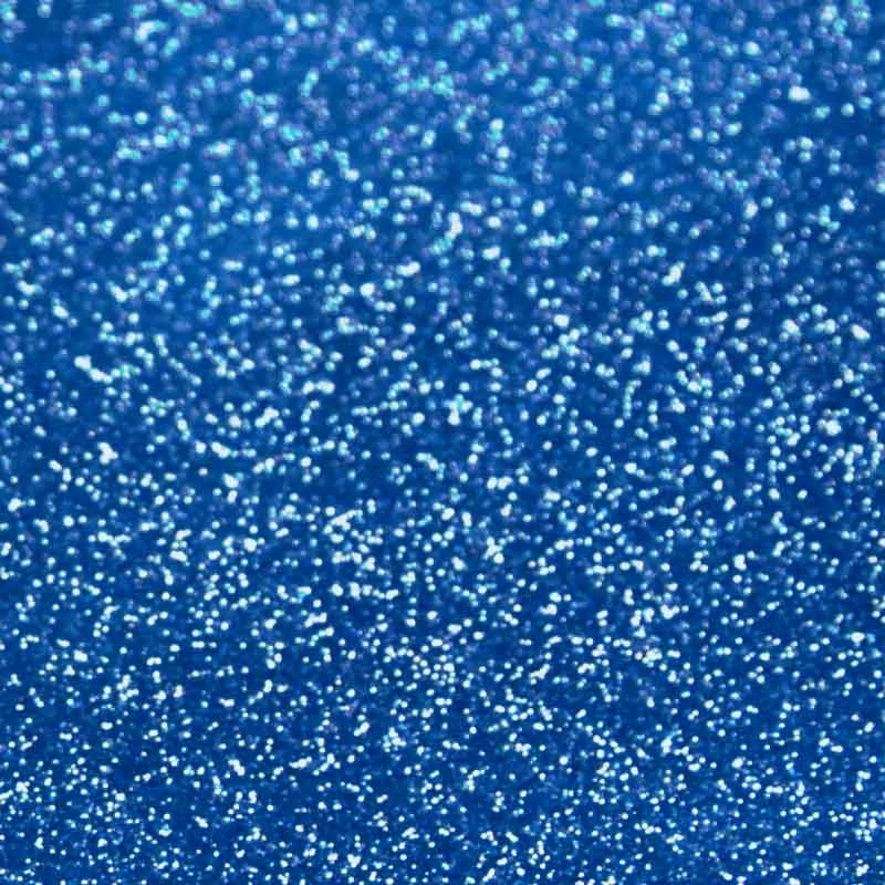 Heat Transfer Vinyl-Blue Glitter HTV 20"x60" | Colman and Company