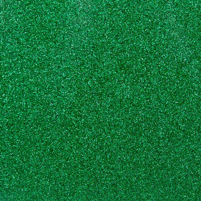 Heat Transfer Vinyl - Green Glitter HTV 20"x60" | Colman and Company