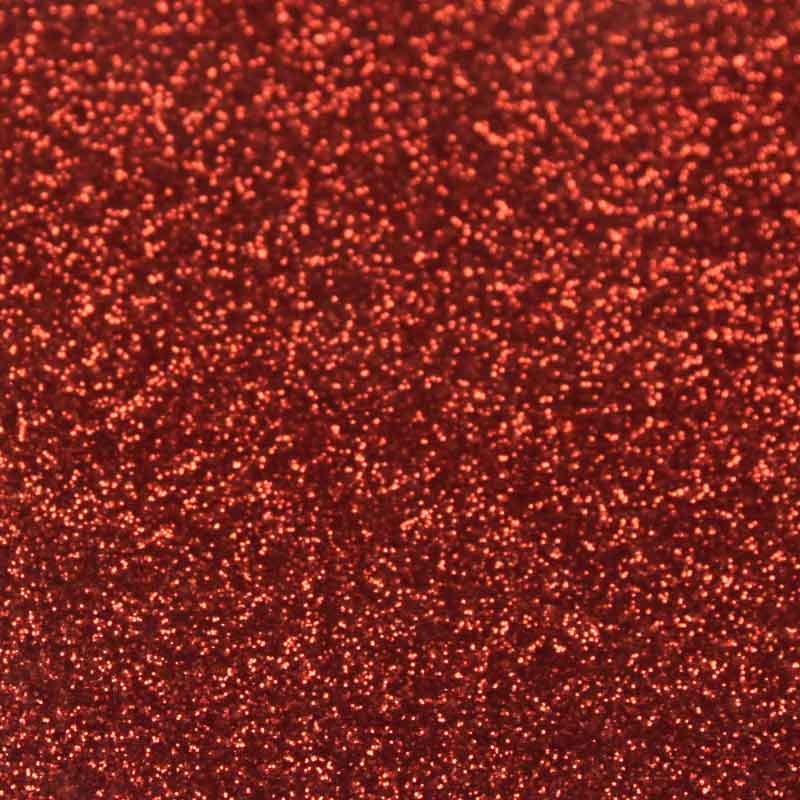 Heat Transfer Vinyl-Red Glitter HTV 20"x60" | Colman and Company