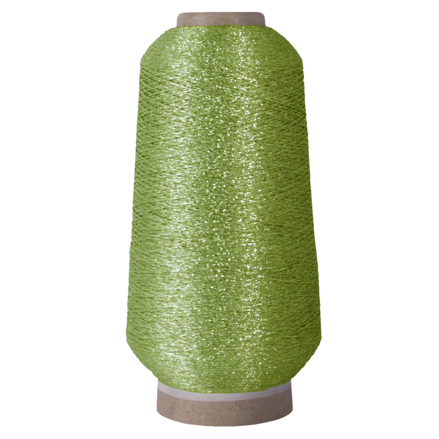 Metallic Embroidery Thread Celery - 4000m Cone | Colman and Company