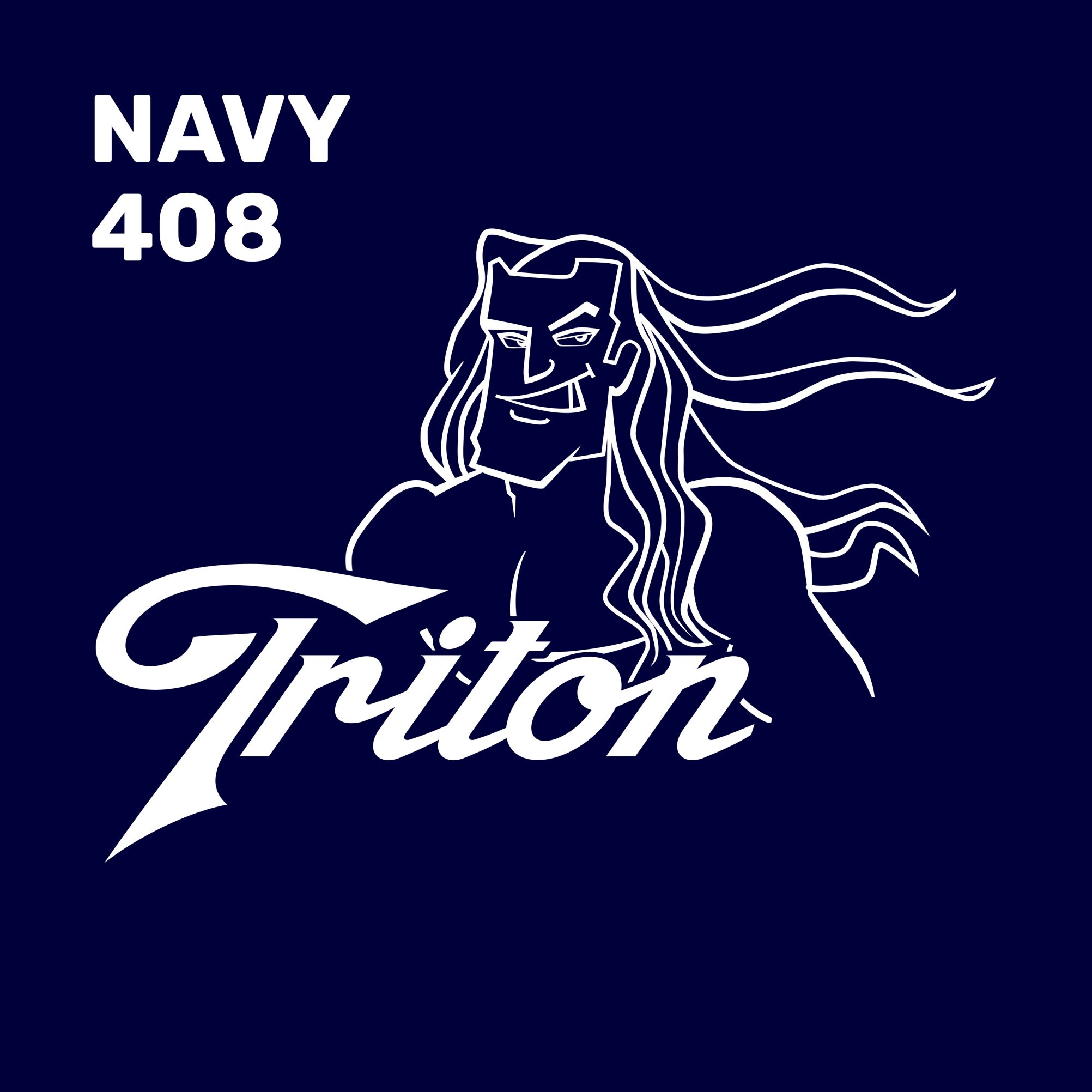 Navy Blue TRITON 15" X 5Y Roll | Colman and Company
