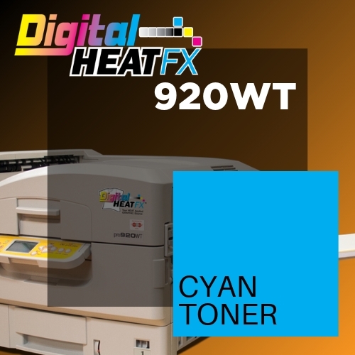 Cyan toner replacement for OKI 920WT | Colman and Company