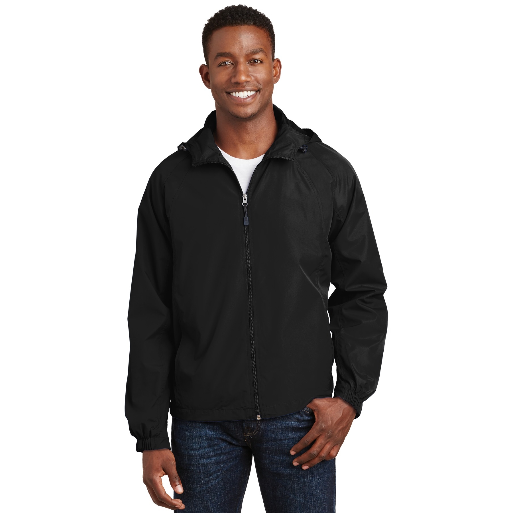 Sport-tek ® Hooded Raglan Jacket | Colman and Company
