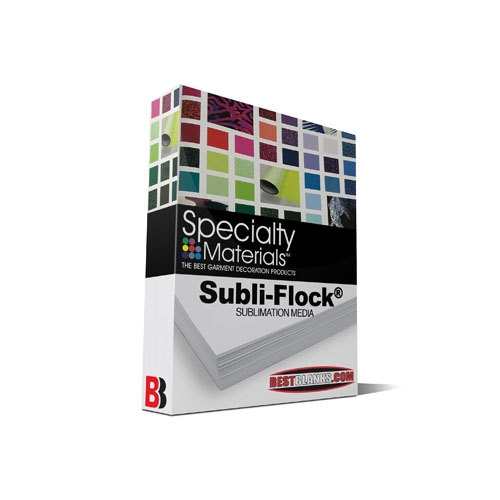 Subli-Flock Sublimation Transfer Media 10s 8.5inX11in | Colman and Company